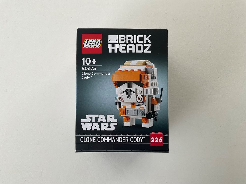 Lego 40675 Brickheadz Star Wars Clone Commander Cody NEU/OVP (Neu und ...