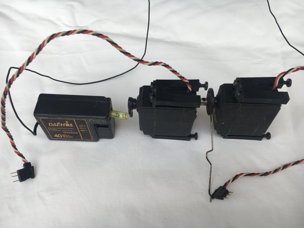 Servos und Empfänger Daehwa DH-86 für Fernsteuerung (Gebraucht) in ...