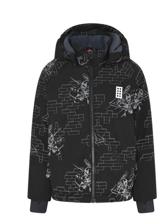 Lego Wear NINJAGO Winterjacke Schwarz Weiss Gr. 140 Neu (2) (Neu ...