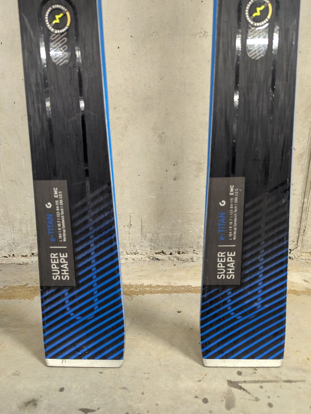 Head Supershape e-Titan 184cm - GripWalk - frisch gewachst (Gebraucht ...
