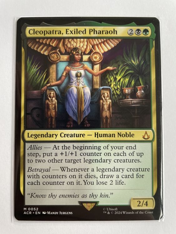 Cleopatra, Exiled Pharaoh, mtg (Neu (gemäss Beschreibung)) in Gebenstorf für CHF 9 – mit ...