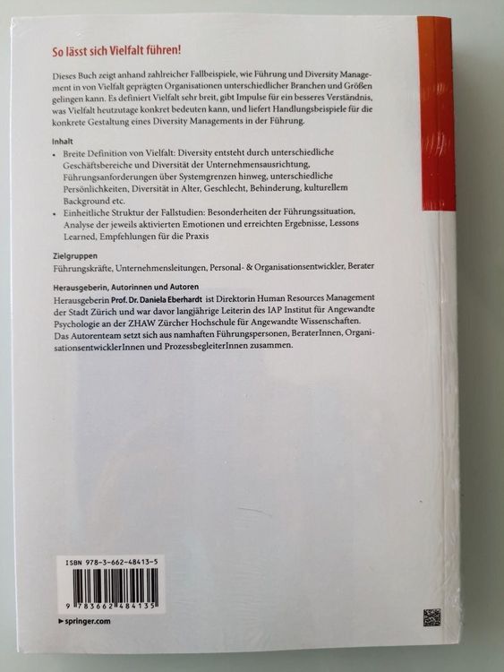 Führung von Vielfalt - Daniela Eberhardt (Diversität) NEU (Neu und ...