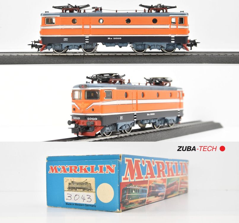 Märklin 3043 E-Lok Serie 1000 DSB H0 WS Analog mit OVP (Gebraucht) in ...