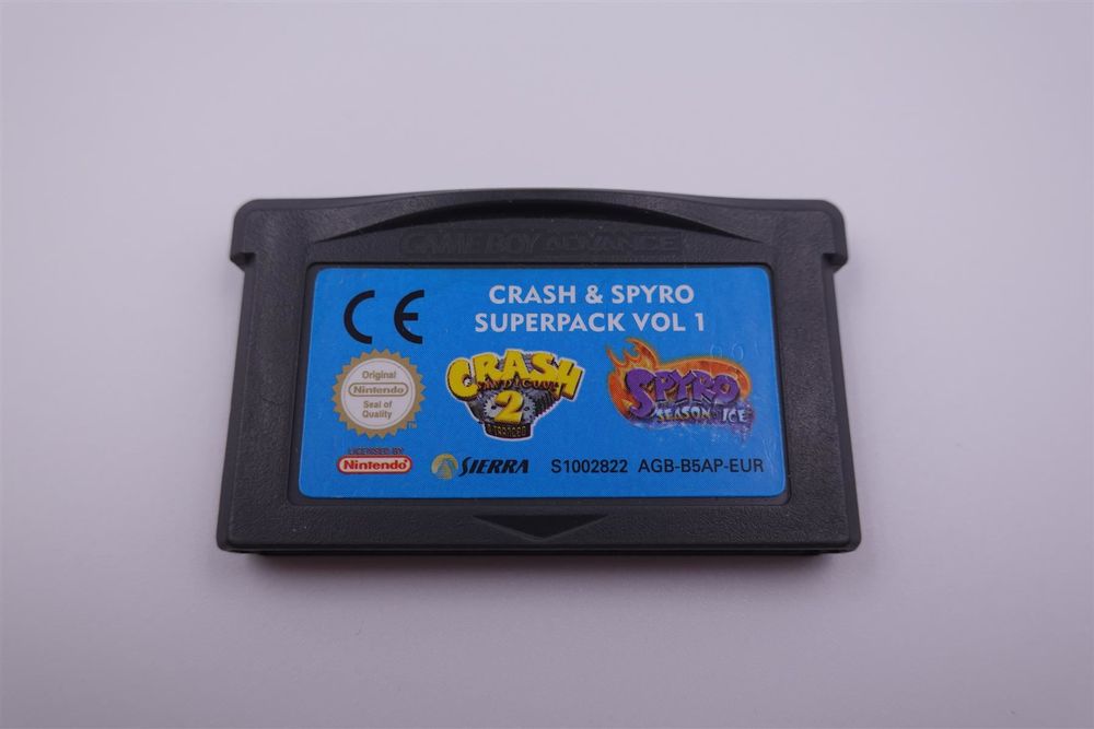 Crash & Spyro Superpack Vol 1 (GBA) (Gebraucht) in Herisau für CHF 14.9 ...