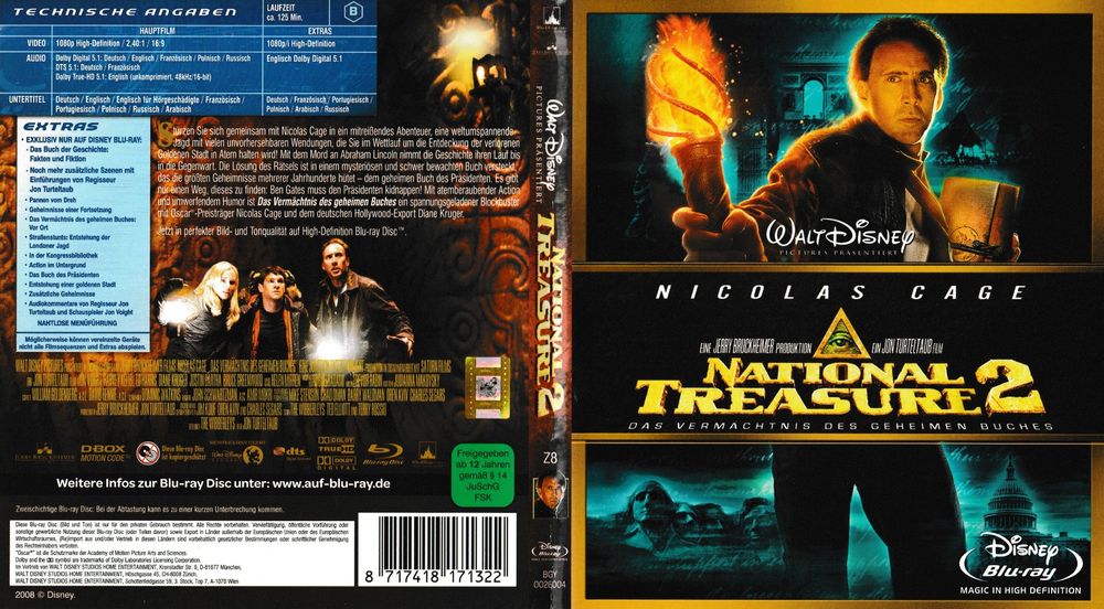 Blu-Ray - National Treasure 2 (Gebraucht) in Langnau am Albis für CHF 2.5 – mit Lieferung auf ...