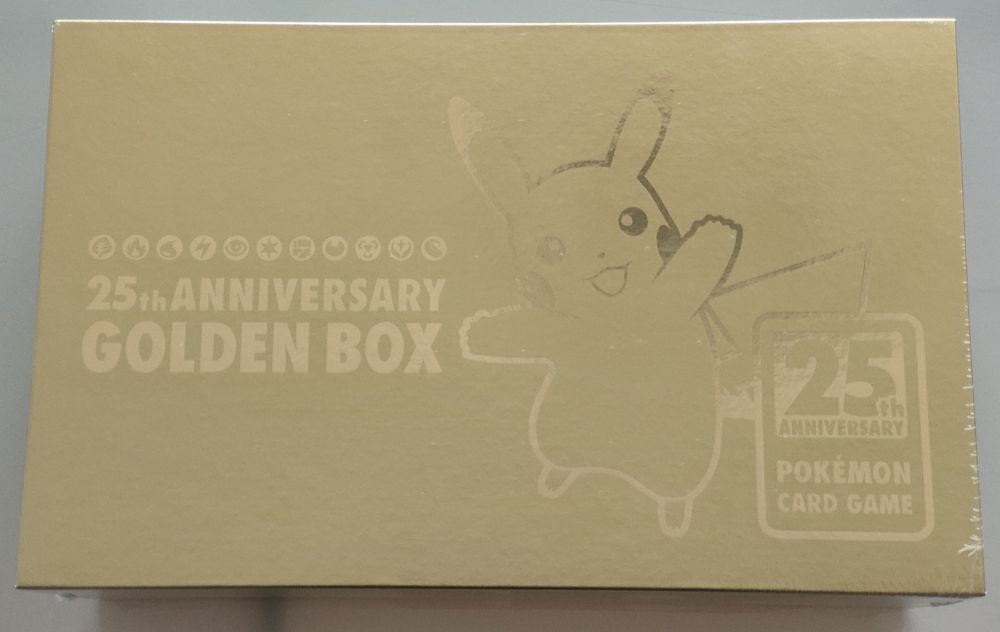Pokémon 25th Anniversary GOLDEN BOX S8a-G (JPN) (Neu und ...