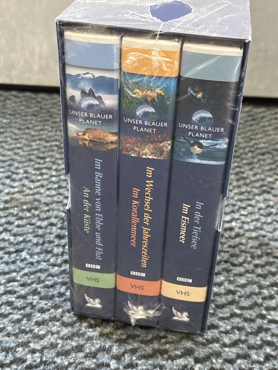 Unser Blauer Planet - 3 VHS Kassetten - Neu & OVP (Neu und originalverpackt) in Konolfingen für ...