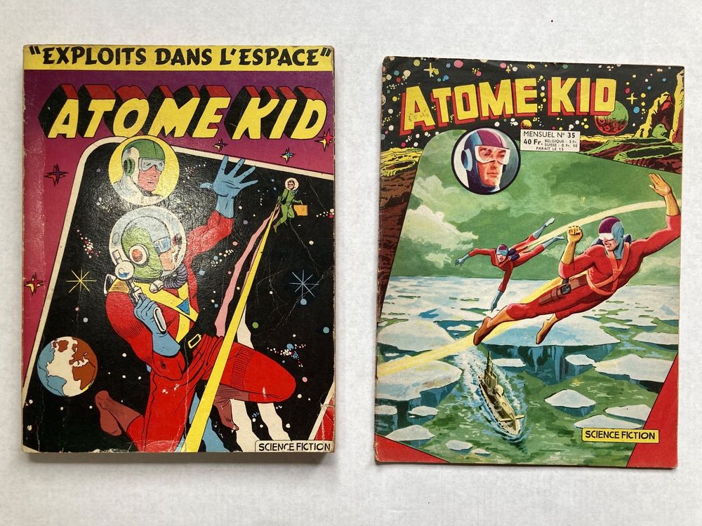 Bd atome kid 1957 no 7-8-9-10-11-12-35 (D'occasion) à Lausanne pour CHF ...