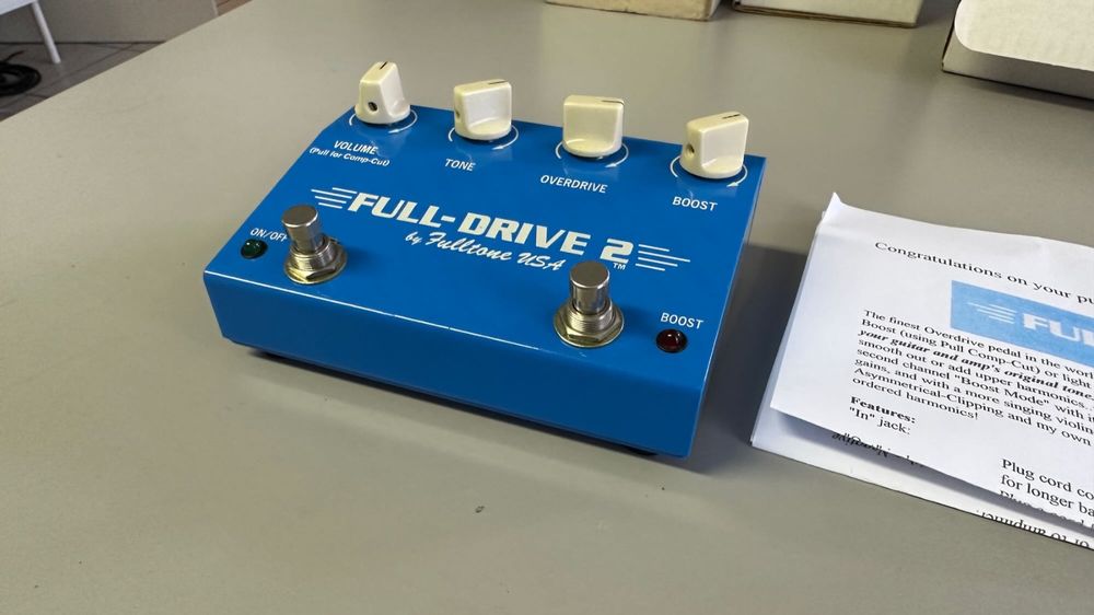 Fulltone Rare Bass Drive Version Full Drive 2 Effektgerät (Gebraucht ...