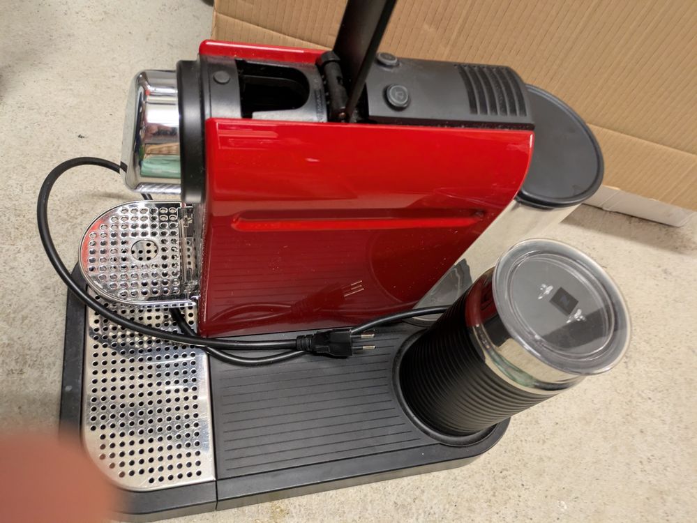 Nespresso Maschine Rotes Licht