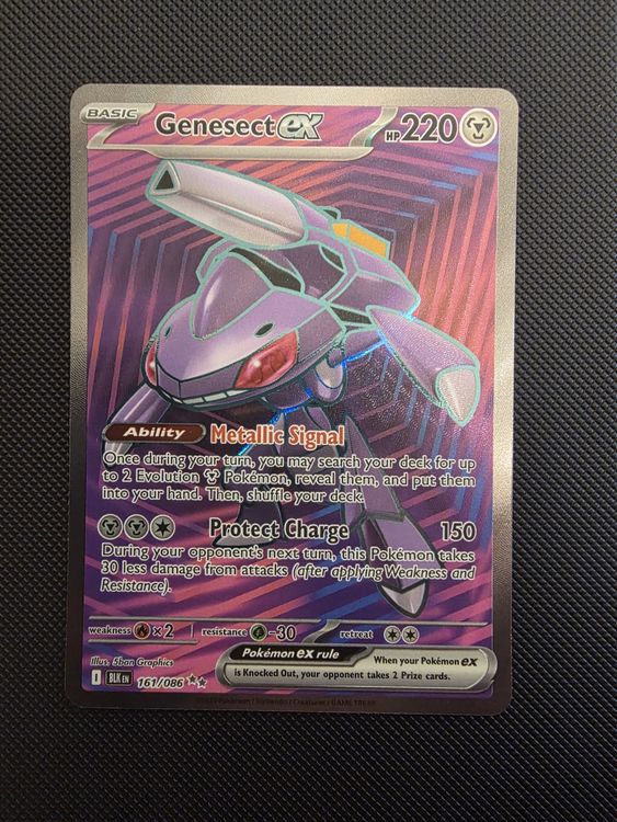 Pokémon TCG –BLK Genesect ex 161/086🇺🇸 (Neu (gemäss Beschreibung)) in ...