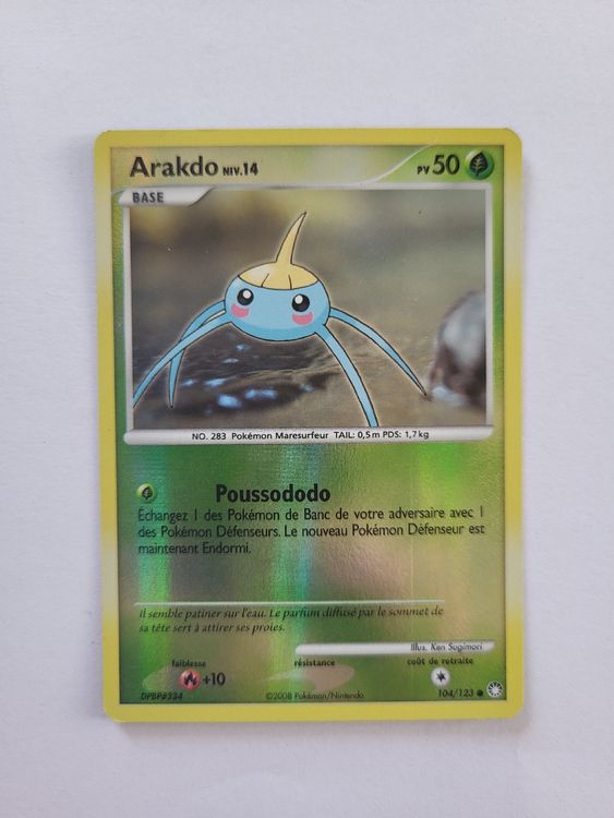 Carte Pokémon Arakdo 104/123 | Kaufen auf Ricardo