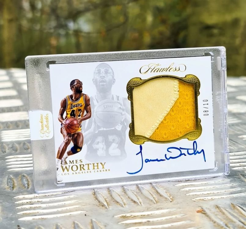 James Worthy Game-Worn Autograph (Neu (gemäss Beschreibung)) in ...