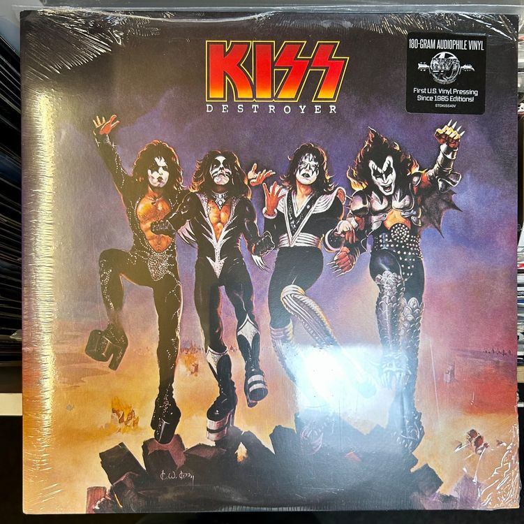 KISS „Destroyer“ VINYL LP 180gr SEALED NEU! SEHR RAR (Neu und ...