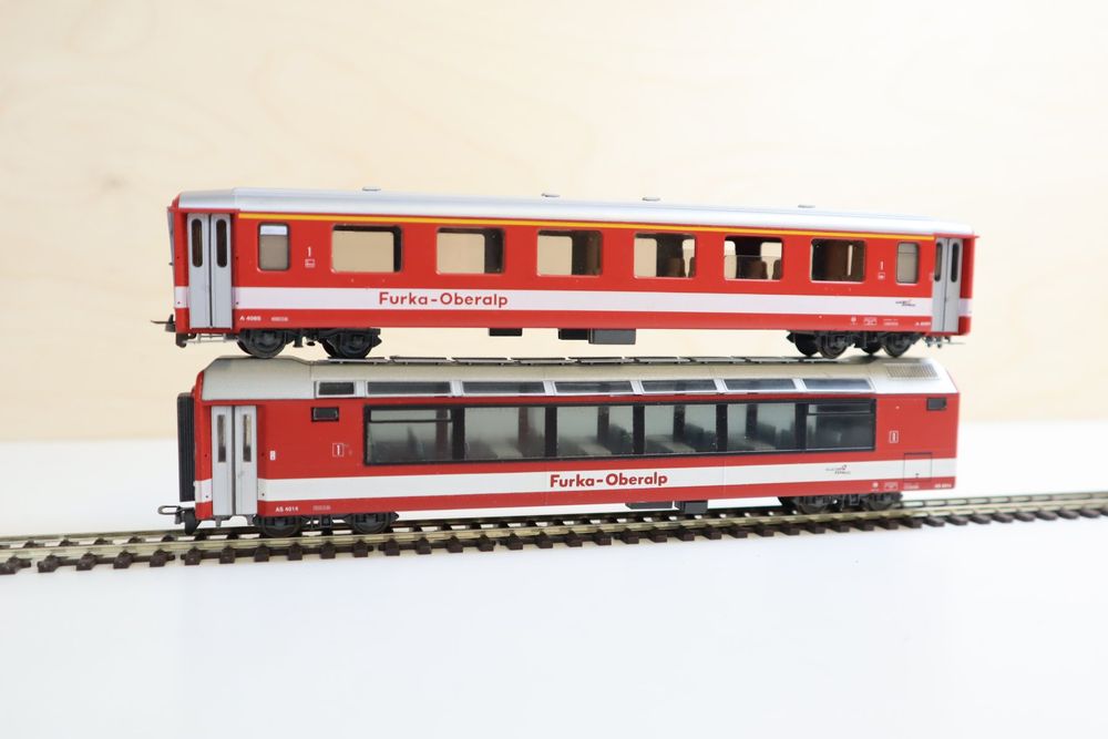 BEMO 2 x Furka Oberalp Panorama & Personenwagen (Gebraucht) in Winterthur für CHF 52 – mit ...