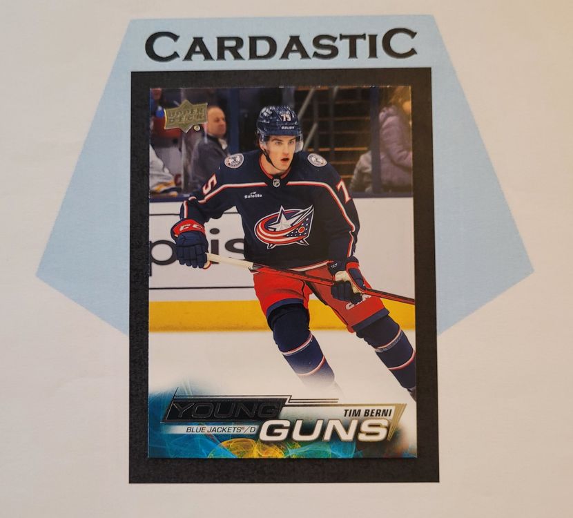 Tim Berni 2022-23 NHL UD Young Guns RC Geneve Servette | Kaufen auf Ricardo