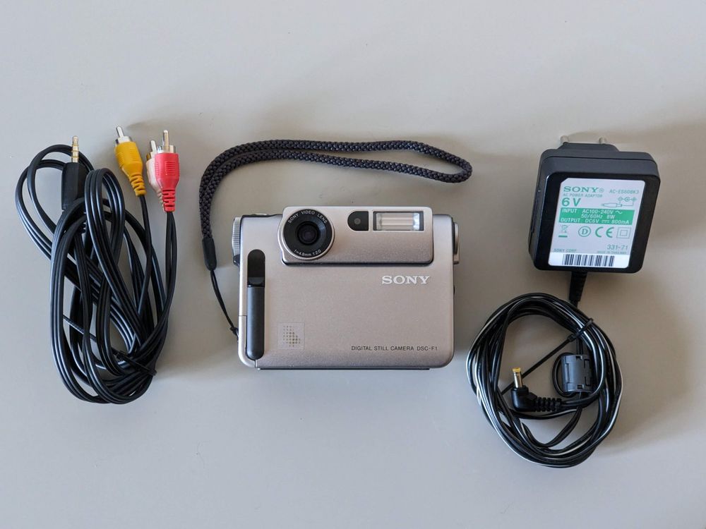 Vintage Sony DSC-F1 Digital Still Camera from 1996 (rare) (Gebraucht ...