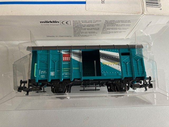 Märklin Güterwagen 46052, SBB Lehrlingsgruppe Luzern (Neu und ...