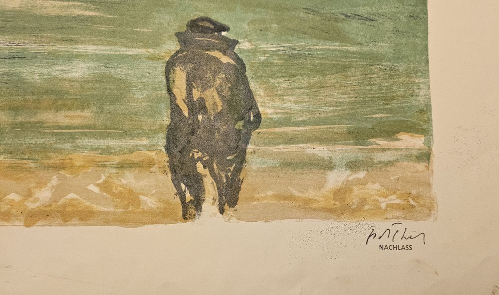 Hans Potthof Original Lithografie épreuve d'artiste 89x64cm (Gebraucht ...