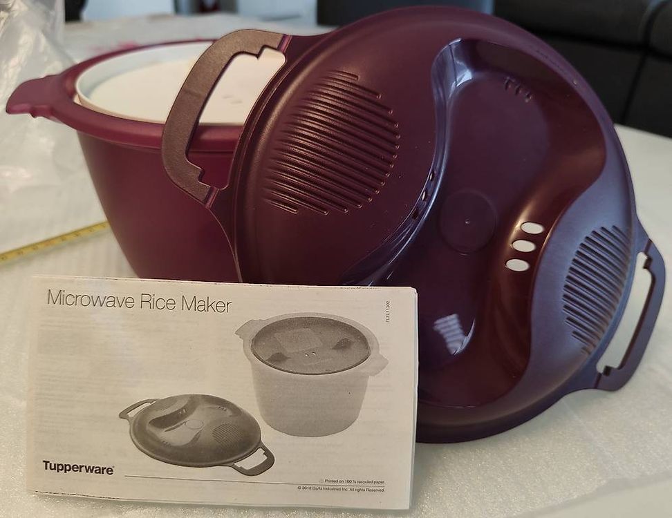 TUPPERWARE - Mikro-Reiskocher Lila oder Rosa (Neu und originalverpackt ...