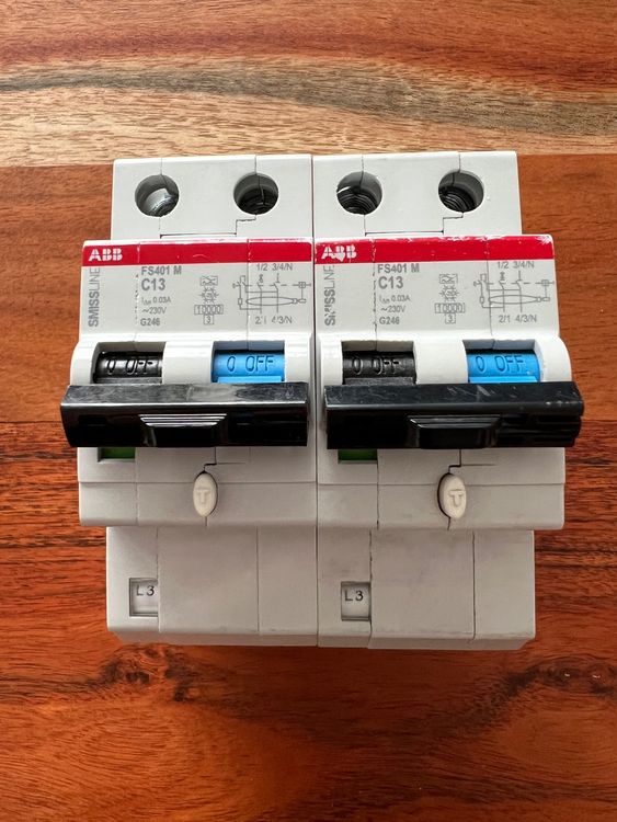 FI/LS ABB SMISSLINE TP 13A/30mA C 1P+N 10kA (Gebraucht) in Romanshorn für CHF 99 – mit Lieferung ...