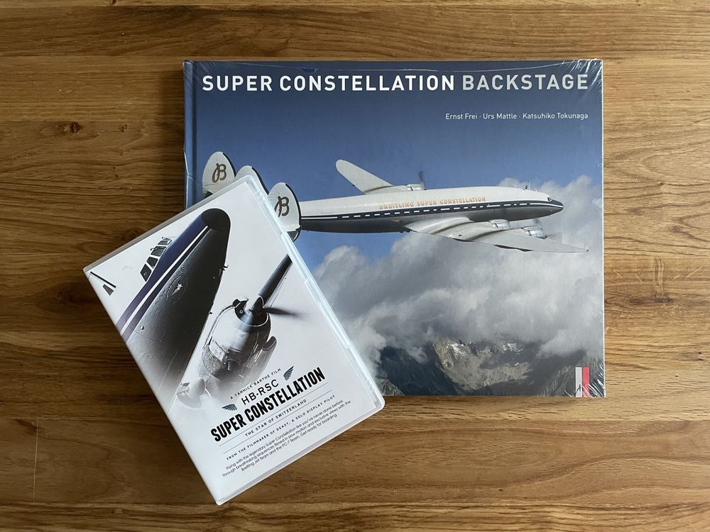 Buch und DVD Super Constellation HB-RSC (Neu und originalverpackt) in ...