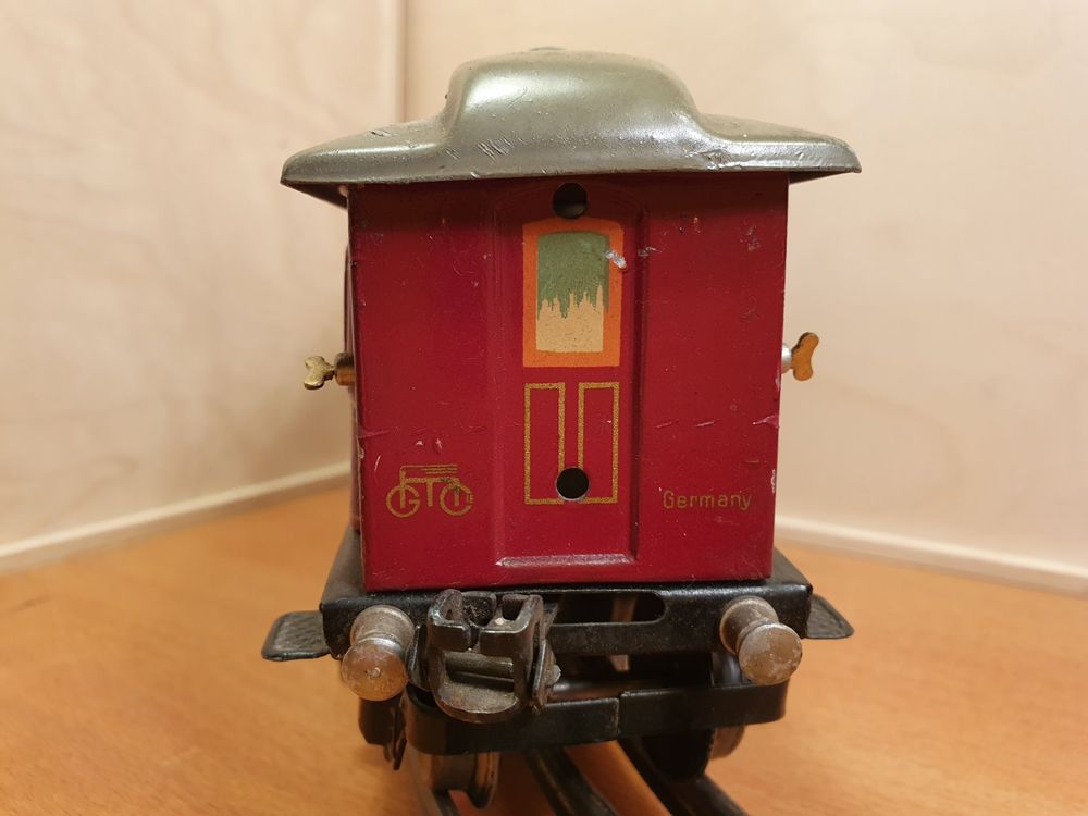 Schöner Märklin Speisewagen rot 1886 in Spur 0. | Kaufen auf Ricardo