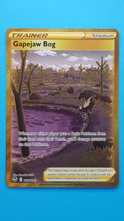 Gapejaw Bog – Gold Secret Rare – Silver Tempest - EN (Gebraucht) in für ...