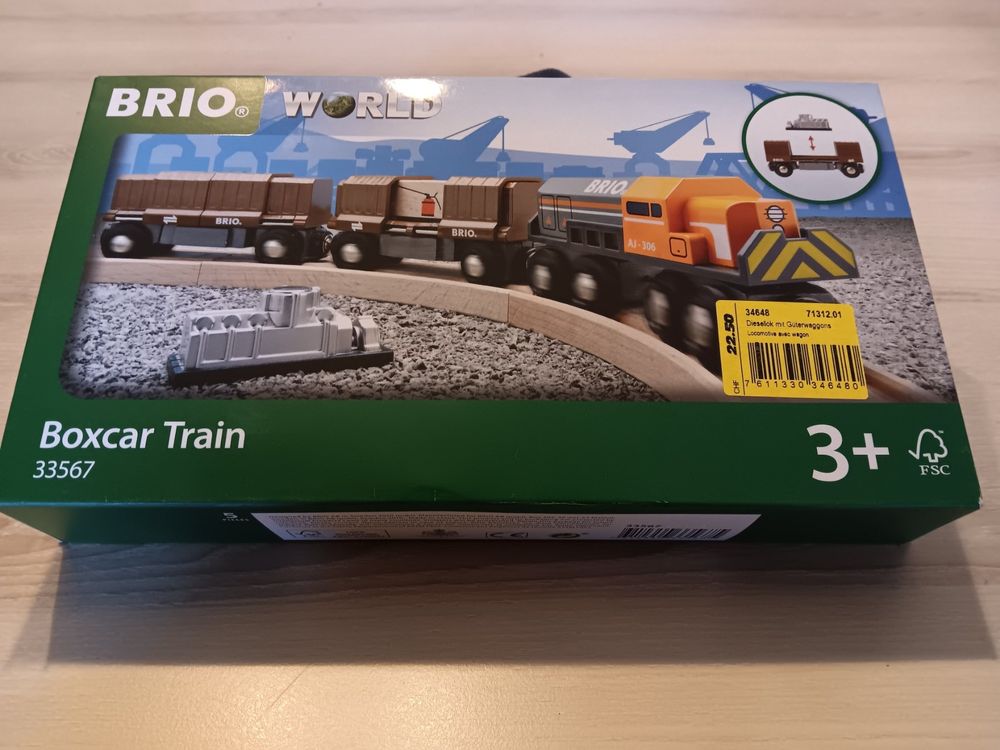 Brio - Boxcar Train (Neu und originalverpackt) in Menznau für CHF 13 ...