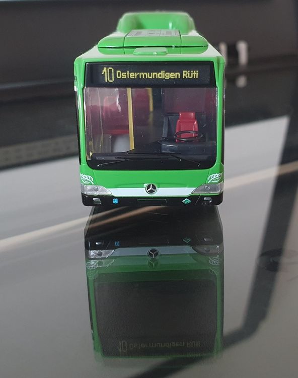 Rietze 67088 Bernmobil Bus MB Citaro G CNG Gasbus 1:87 (Neu (gemäss ...