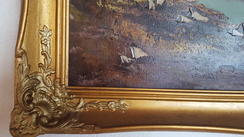 Landschaftsbild Oel auf Leinwand (Gebraucht) in Arlesheim für CHF 49 – nur Abholung auf Ricardo ...