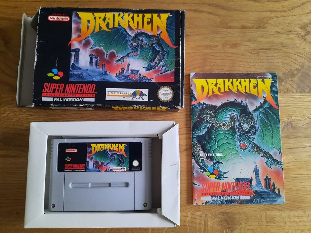 DRAKKHEN SNES OVP | Kaufen auf Ricardo