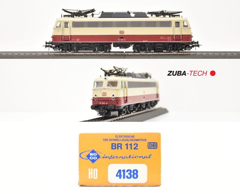 Roco 4138 E-Lok BR 112 DB H0 GS mit OVP | Kaufen auf Ricardo