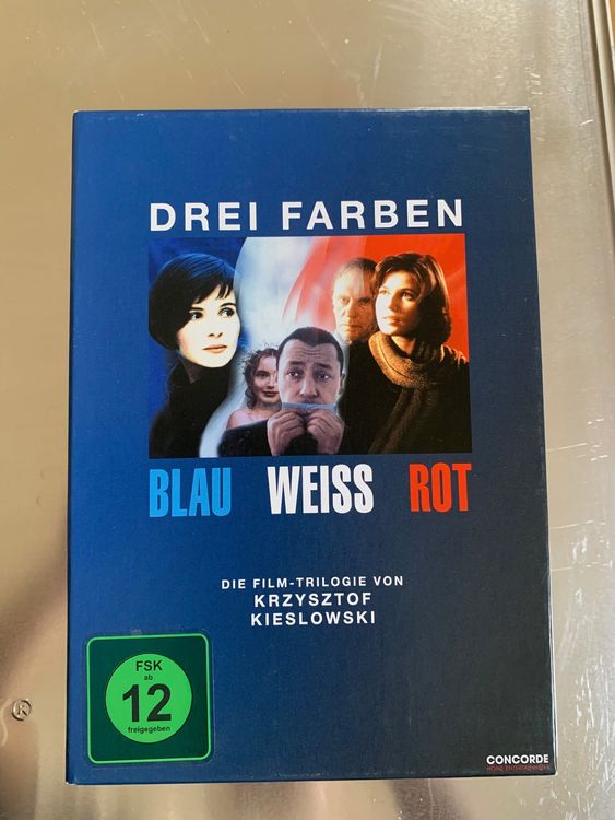 DVD Box - Drei Farben - Blau Weiss Rot - Kieslowski | Kaufen auf Ricardo