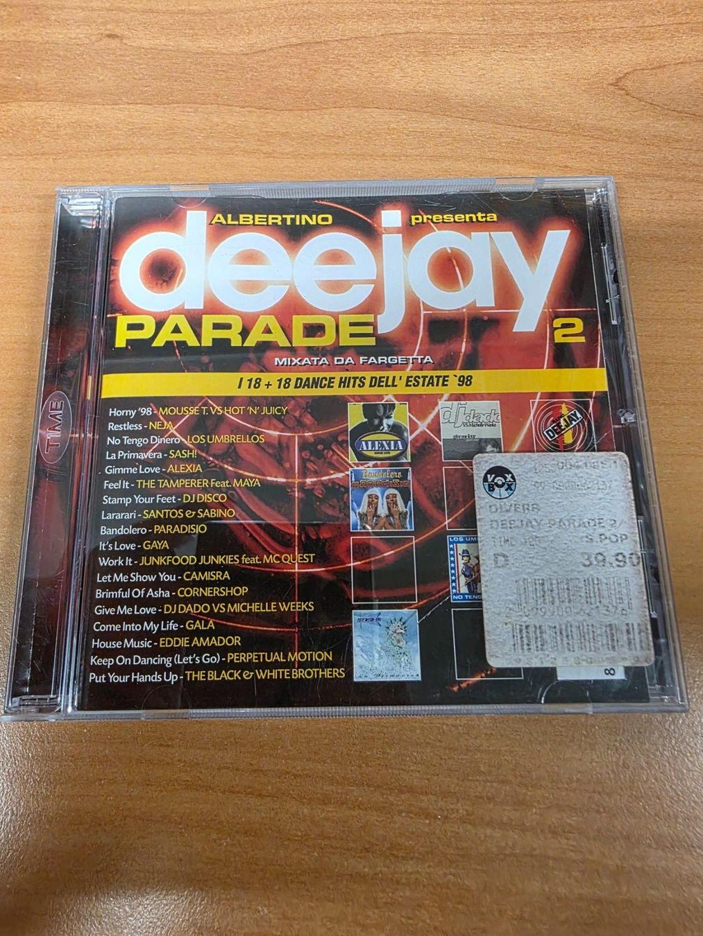 CD - Various – Deejay Parade 2 - Mixata Da Fargetta (Gebraucht) in Biberist für CHF 3 – mit ...