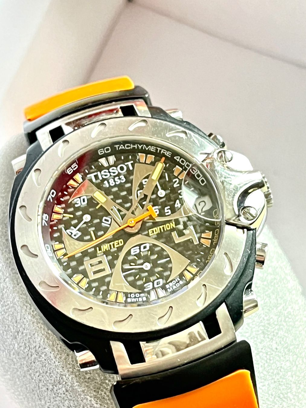 Tissot Herren Uhr, Special Edition, Top Zustand, Orange (Gebraucht) in ...