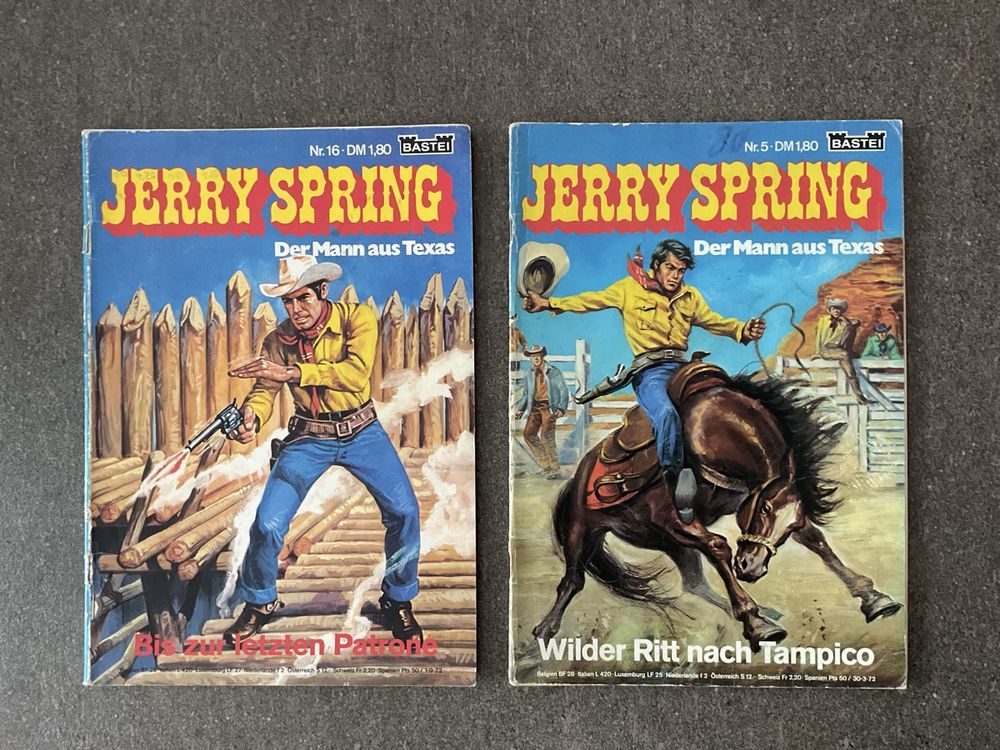 2 Jerry Spring Comics, Nr.5 & Nr.16 (Gebraucht) in Jegenstorf für CHF 2 ...