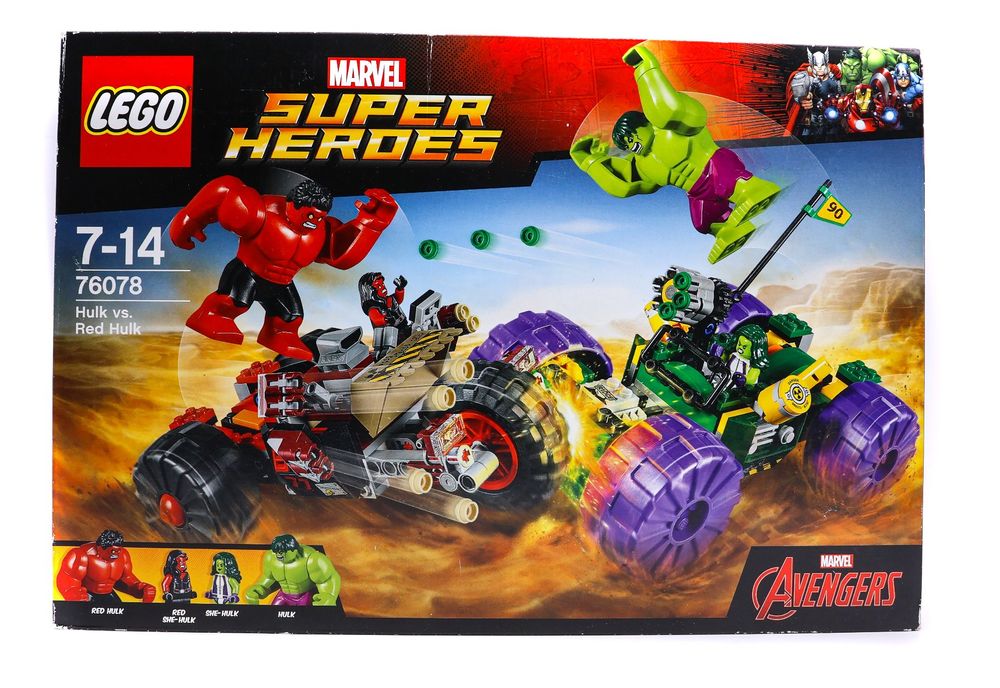 LEGO® Marvel Super Heroes 76078 Hulk vs. Red Hulk (Neu (gemäss ...