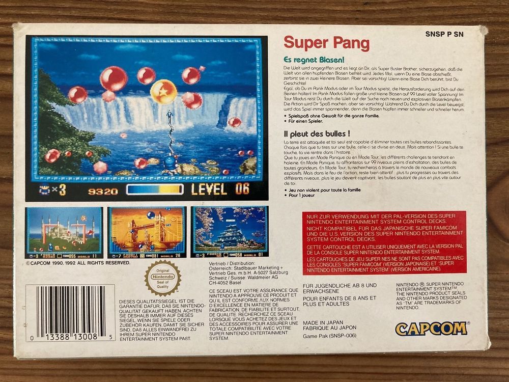 Super Pang capcom vintage snes | Kaufen auf Ricardo