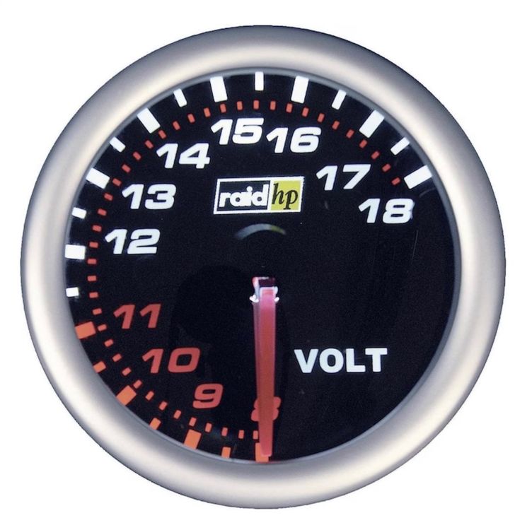 Instrumentenanzeige Voltmeter 12V für Einbau (Neu (gemäss Beschreibung ...
