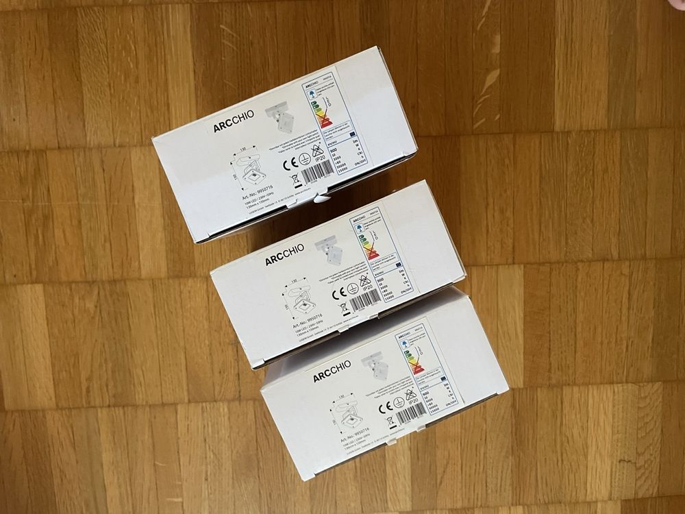 3 x in ungeöffneter Originalpackung: LED-Spot Arcchio (Neu und originalverpackt) in Davos ...