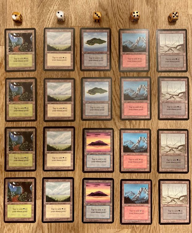 20 Basic Lands (Alpha) | Kaufen auf Ricardo