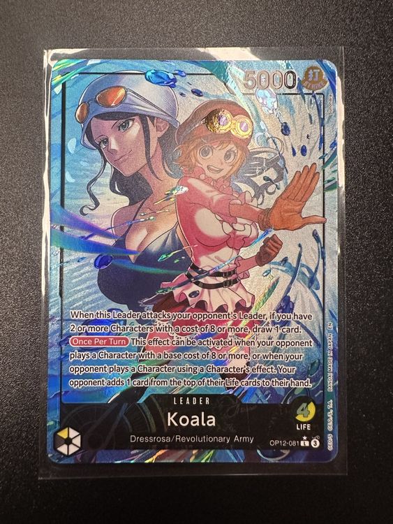 One Piece Koala OP12-081 Leader Alt Art (Gebraucht) in Walliswil b.Wangen für CHF 20 – mit ...