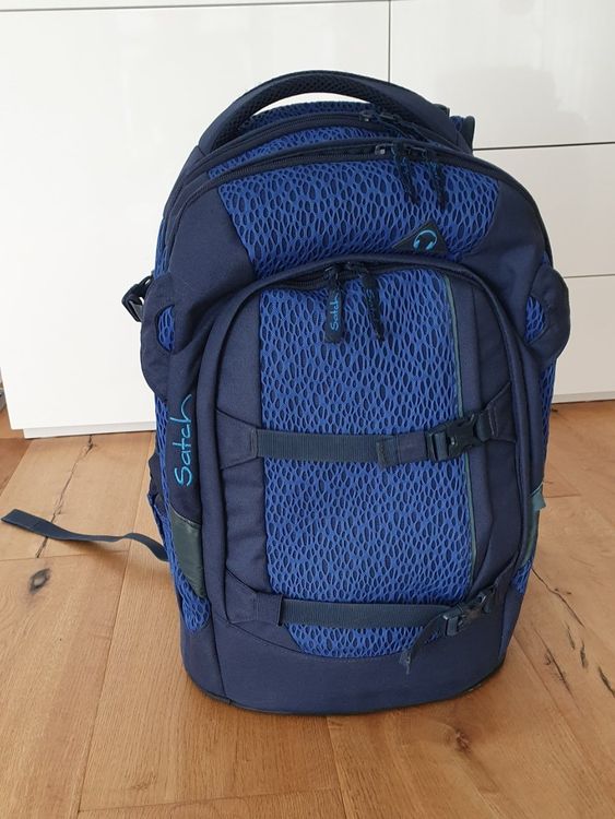 Satch Schulrucksack, blau | Kaufen auf Ricardo