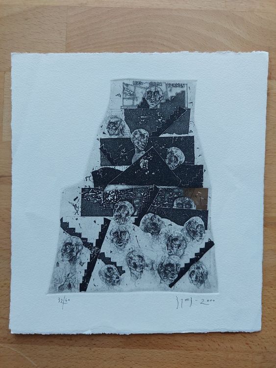 Exlibris Vladimir Zuev - Original Radierung signiert (Gebraucht) in ...
