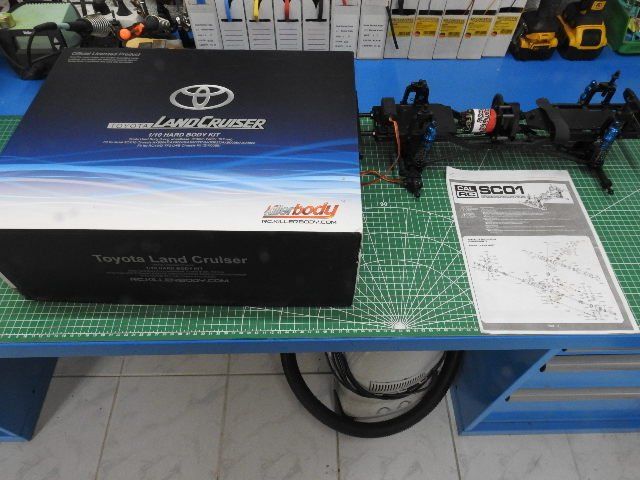 Crawler Chassis SC01 m. Toyota Land Cruiser Kit 1:10 (Neu und ...