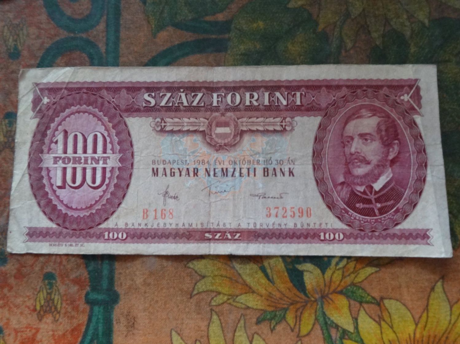 HONGRIE 100 Forint Billet (D'occasion) à Romanel-sur-Lausanne pour CHF ...