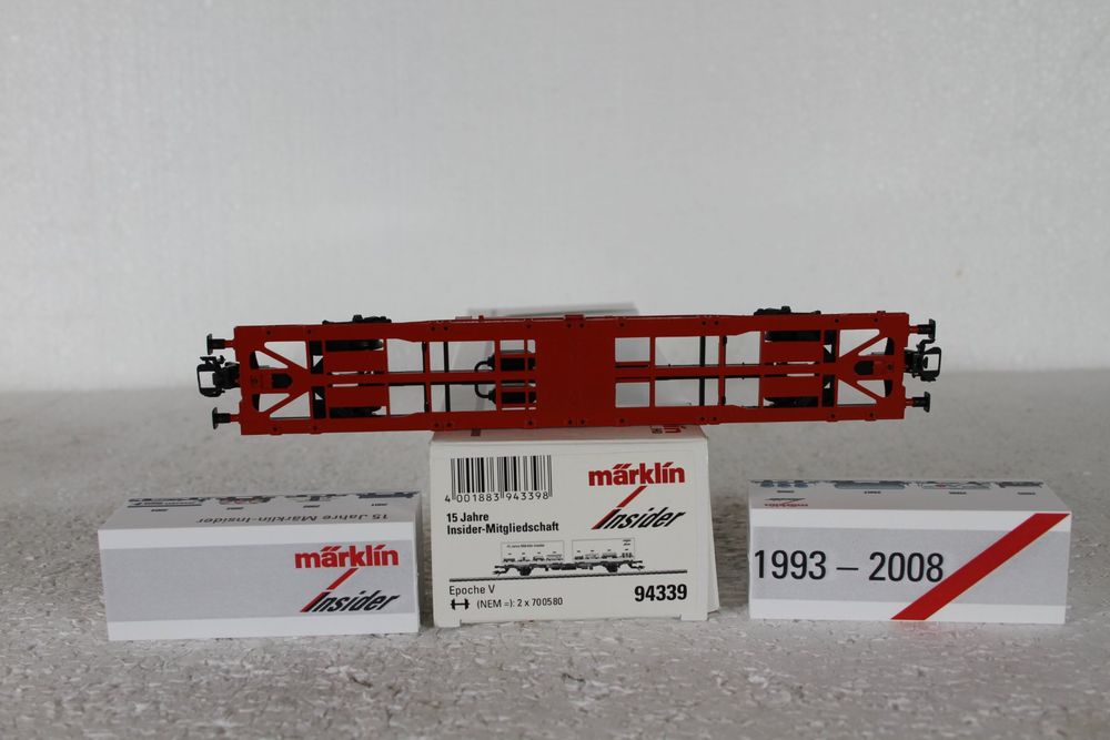 Märklin 94339 15 Jahre Insider Wagen | Kaufen auf Ricardo