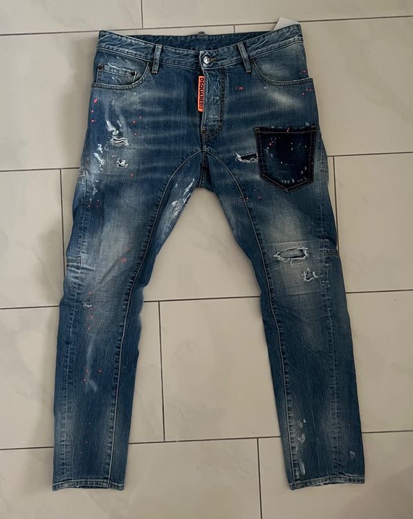 **ORIGINAL** Dsquared Jeans Tidy Biker Rave 5 Pockets | Kaufen auf Ricardo