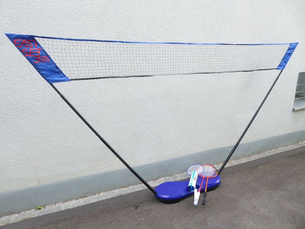 Badminton-Netz mit Schläger Easy 3 m - Perfly Decathlon | Kaufen auf ...